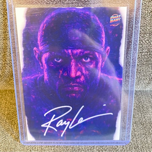Toys | Custom Ray Lewis Card Ravens | Poshmark